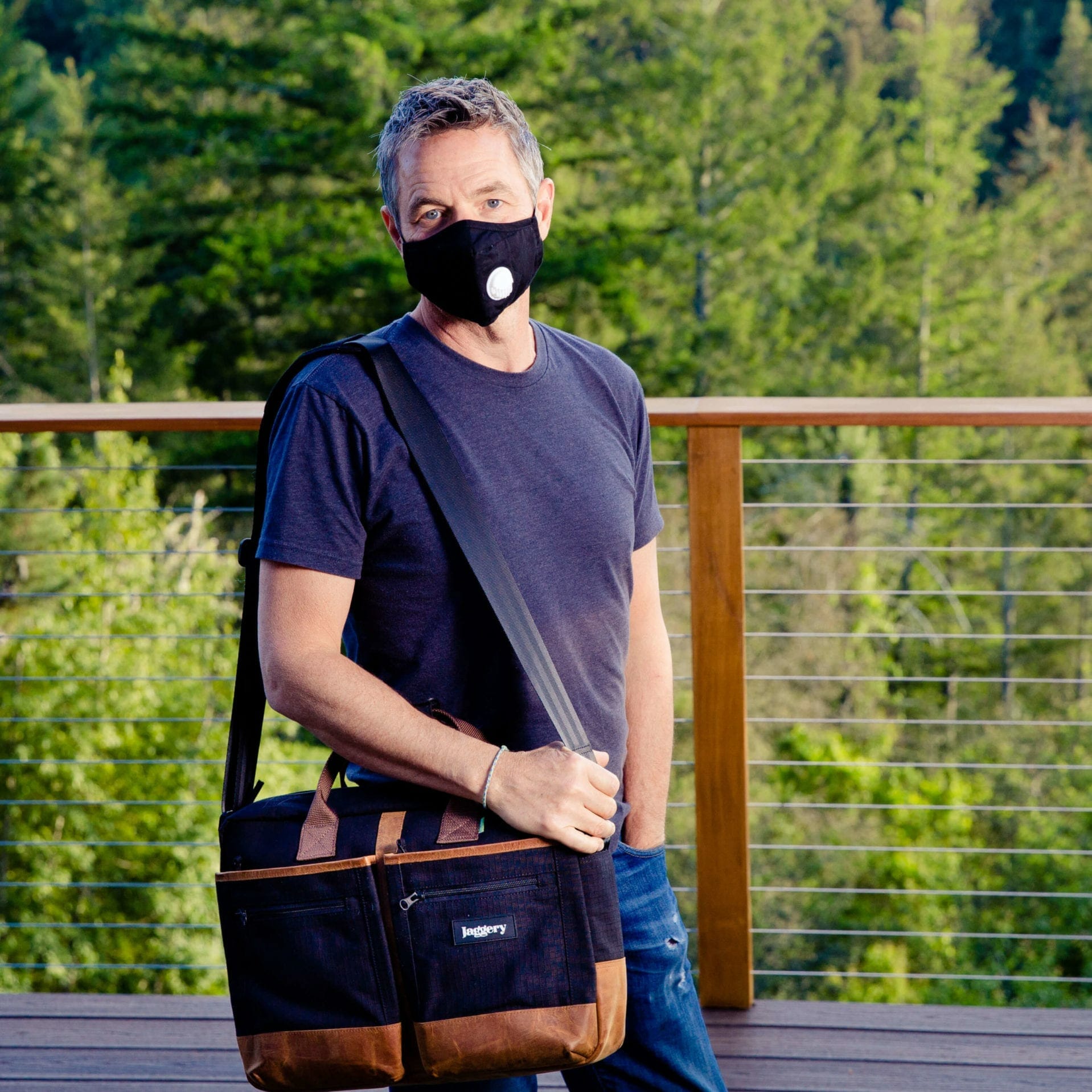 Upcycled Multi-compartment Briefcase | Peace by Piece International